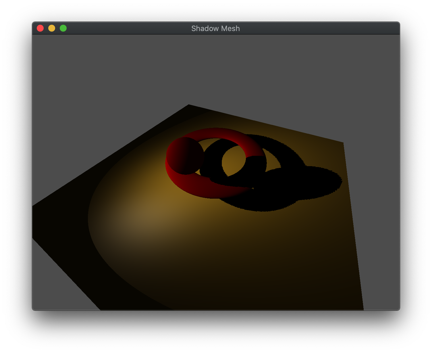 CS 370: Lab 15: Shadow Mapping